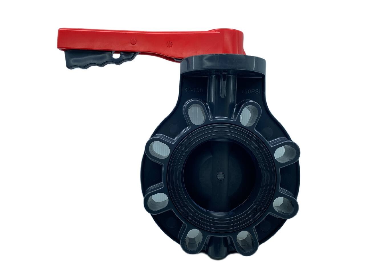 SANKING UPVC HANDLE LEVEL BUTTERFLY VALVE 4" ANSI (150PSi) #FREESHIP | eBay
