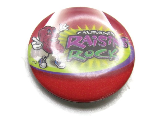 California Raisins Rock Graphic Button | eBay