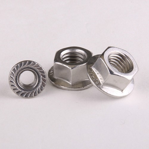 Flanschmutter Edelstahl Flanschmuttern M3 M4 M5 M6 M8 M10 M12 ...