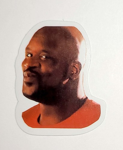 SHAQ SHAQUILLE O'NEAL Favorite Internet Memes Small Water Resistant ...