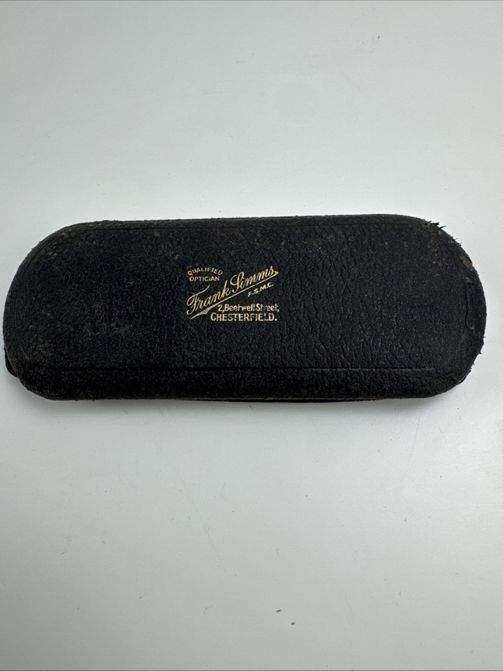 Antique Folding Pinz Nez Glasses With Original Case | eBay UK