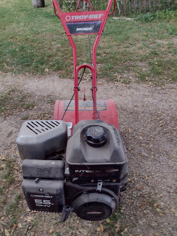 Troy-Bilt Bronco Tiller | eBay