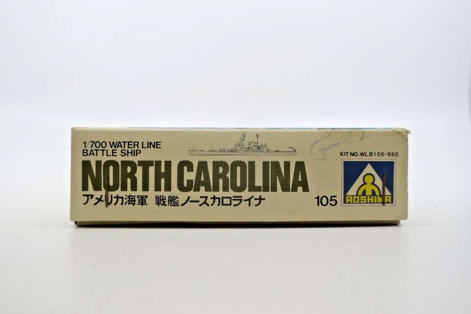Aoshima Waterline Series 1/700 North Carolina Model Kit | eBay