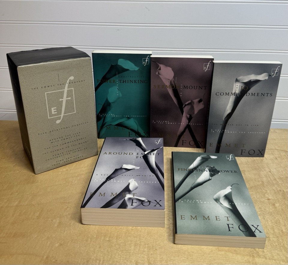 The Emmet Fox Treasury - 5 Paperback Book Set Alcoholics Anonymous ...