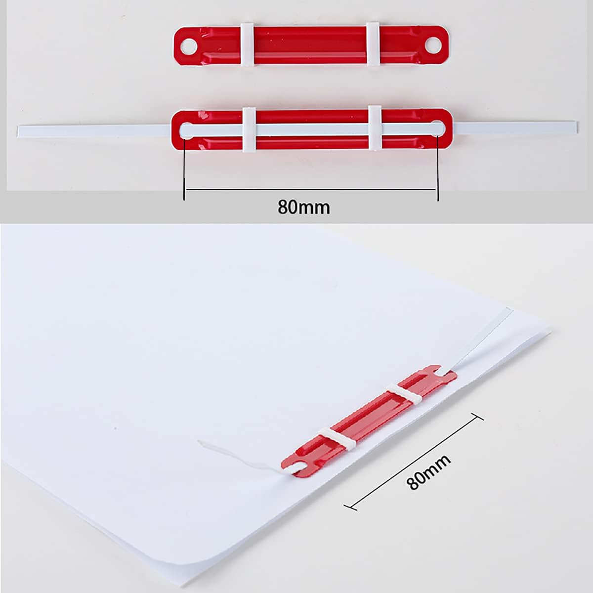Colorful Paper Fastener Set Metal File Fastener, 100 Pcs Metal And ...