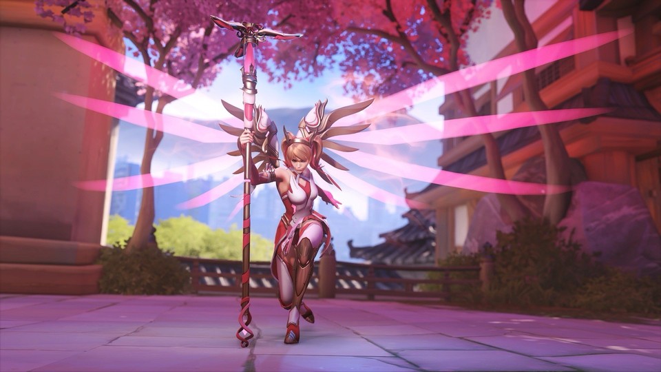 OVERWATCH Rose Gold Mercy Bundle ⚠️SOLD OUT⚠️ (ALL PLATFORMS/GLOBAL) | eBay