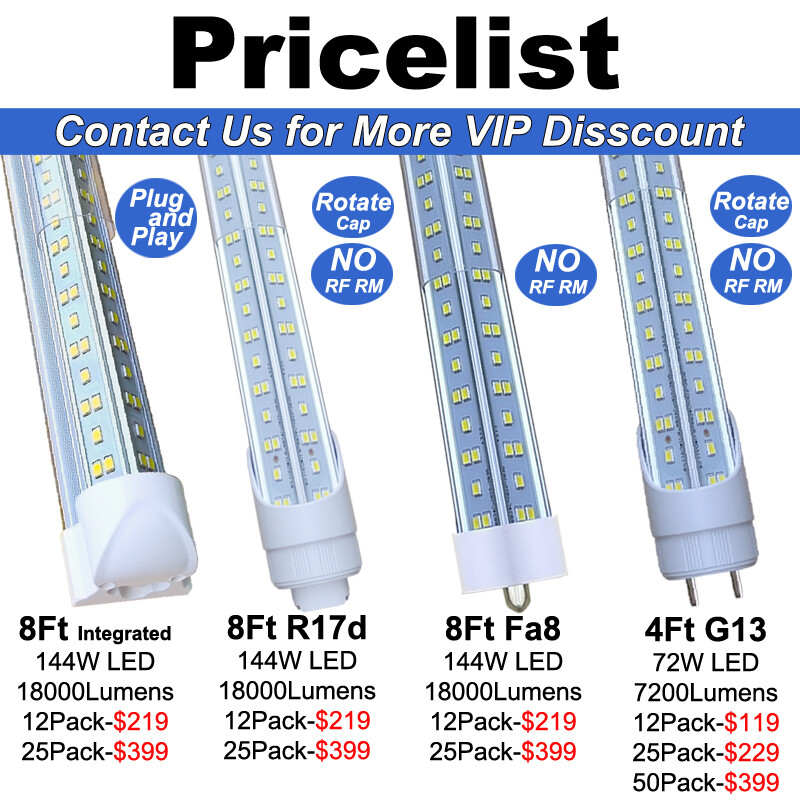 T8 4FT 72W G13 Bi Pin Led Tube Light Bulbs T12 4Foot 2 Pin Led Tube ...