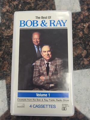 The Best Of Bob And Ray Volume 1 (Public Radio Show Cassette Tape Set ...