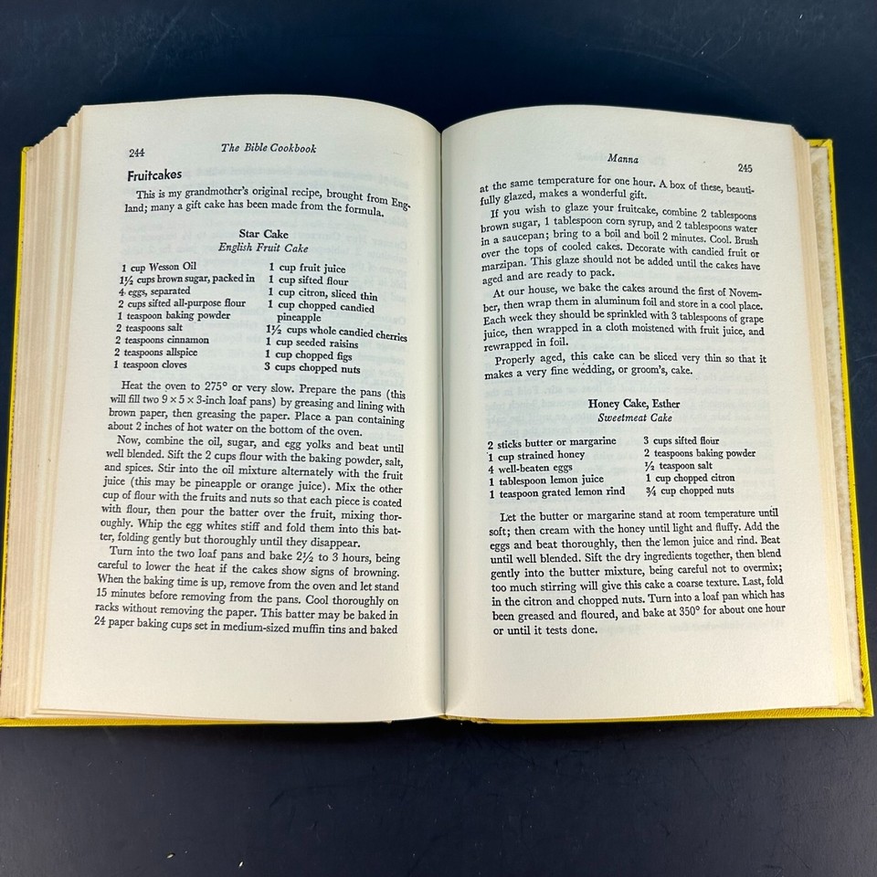 The Bible Cookbook by Marian Maeve O'Brien Bethany Press 1958 | eBay
