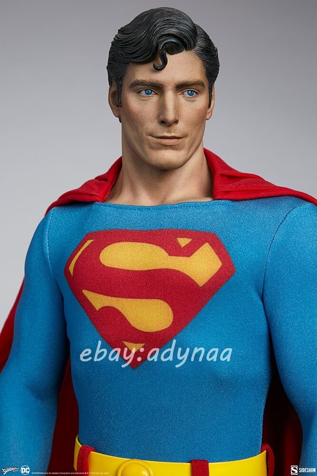 Sideshow Superman Christopher Reeve Statue Resin Model Collectible ...