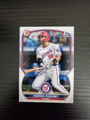 Andrew Pinckney - 2023 Bowman Draft Paper Prospect 1st Bowman BD-40 ...
