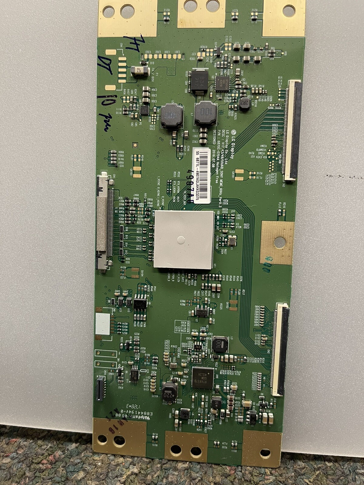 Sony XBR-55X800E. T-con Board 6871L-4907AGLAHXG3375 | eBay