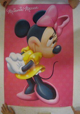 Minnie Mouse Poster Pink Walt Disney | eBay