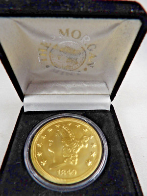 Morgan Mint 1849 $20 Liberty Tribute Copy Reproduction | eBay
