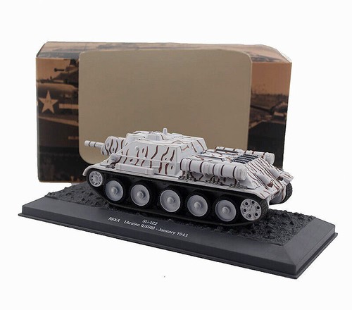 1/72 WWII SU-122 Self-propelled howitzer Artillery Tank Destroyer ...