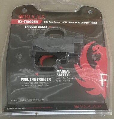 Ruger® BX®-Trigger Red 10/22®/Charger .22 LR 90631 Drop-In FAST FREE ...