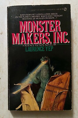 Book: Monster Makers, Inc: Laurence Yep: 1987 1st/1st Signet paperback ...