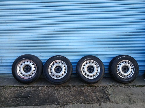 CITROEN DISPATCH MK2 SET OF 4 16" STEEL WHEELS WITH TYRES 215/65R16 ...