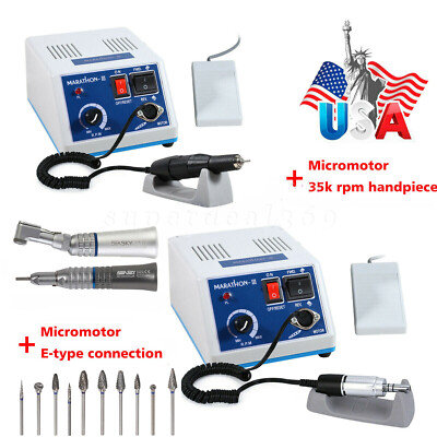Dental Lab Marathon III Micromotor Polishing N3 /35K RPM Handpiece ...