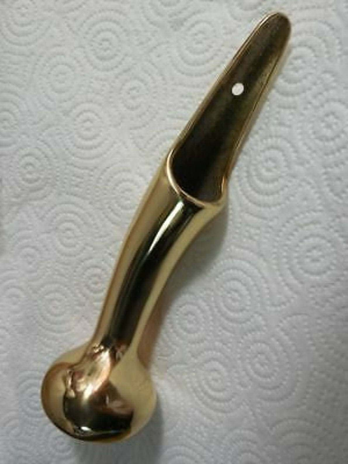 Handmade 7 1/2" Brass Hame Ball Handle Only For Wooden Walking Stick ...