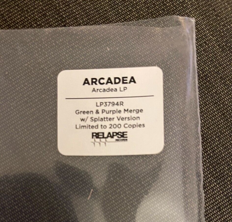 Arcadea by Arcadea 2017 Mastadon Green & Purple Splatter Relapse ...