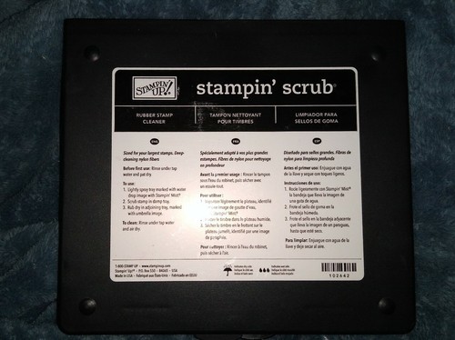 Stampin' Up! Stampin' Scrub Stamp Cleaning Cleaner Pads Stamping | eBay