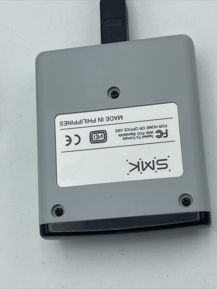 Genuine SMK Media Center USB RC6 IR Infrared Remote Receiver VISTA Win7 ...