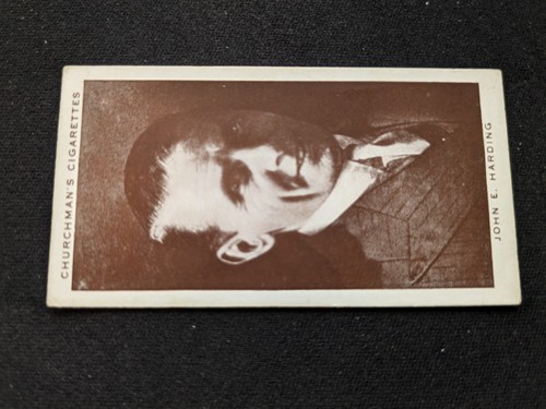 1938 Churchman's Boxing Personalities Card # 50 John E. Harding (VG/EX ...