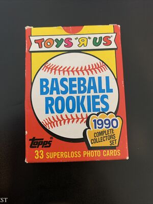 1990 Toys R Us Topps Baseball Rookies 1990 Set- Open. Griffey Jr, Belle ...