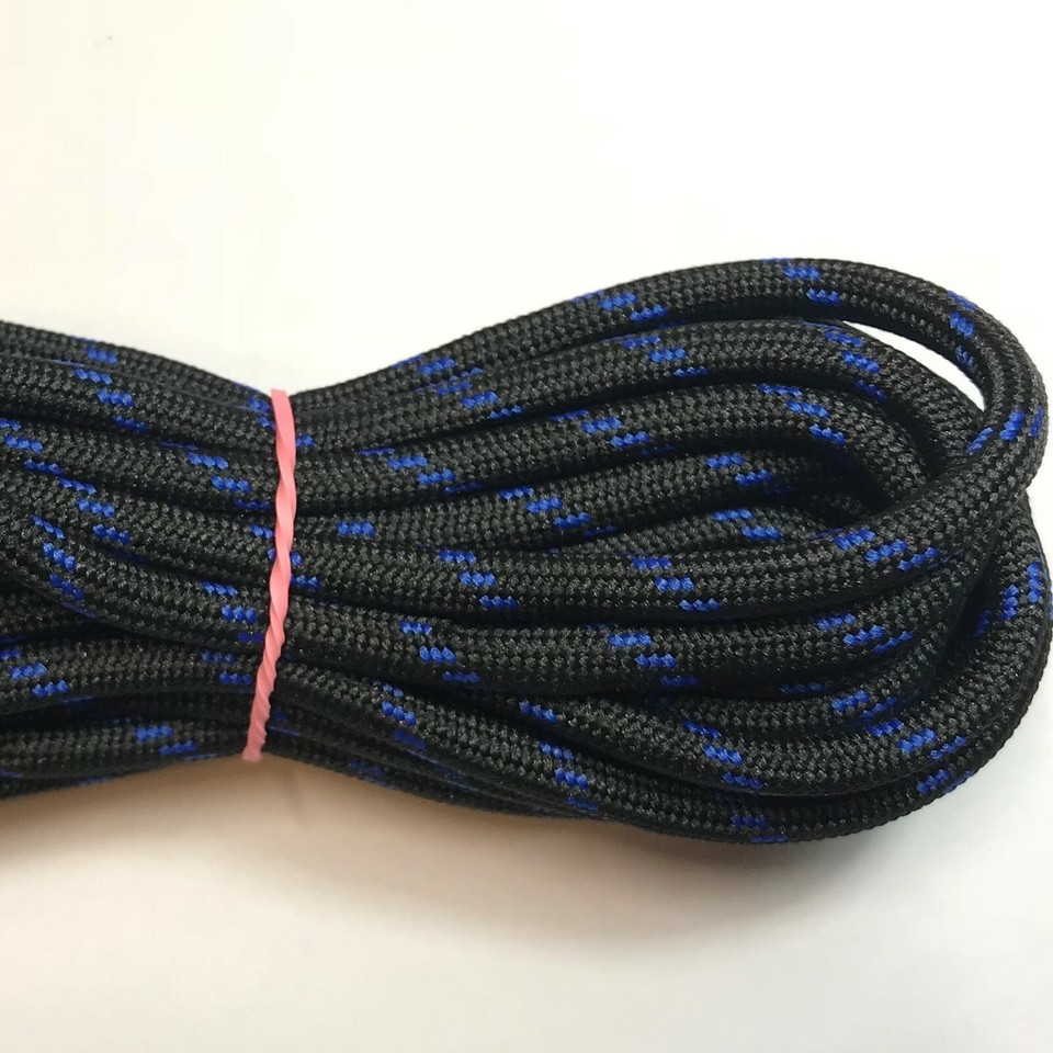 3 pairs Black round shoe boot laces for hiking work 36 38 40 45 48 54 ...