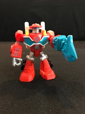 Imaginext Playskool figure Transformer Rescue Bots Heatwave | eBay