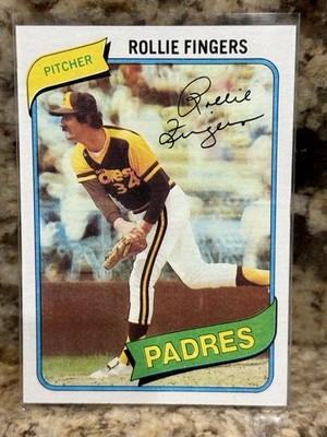 Rollie Fingers 1980 Topps #651 HOF San Diego Padres Near Mint NM | eBay