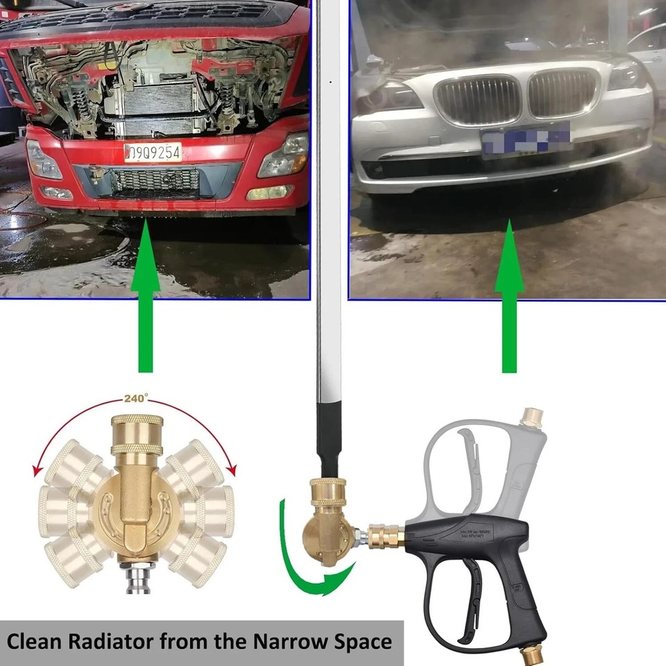 Radiator Cleaning Wand,Radiator Genie Water Air Cleaning Wands,Radiator ...