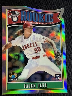 2025 Bowman Chrome #ROY-7 Caden Dana Rookie of the Year Favorites RC | eBay