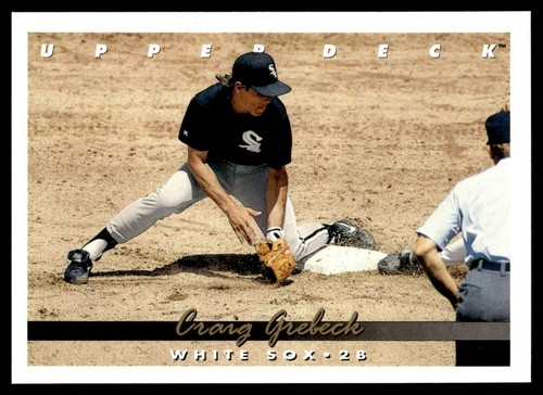1993 Upper Deck #738 Craig Grebeck Chicago White Sox | eBay