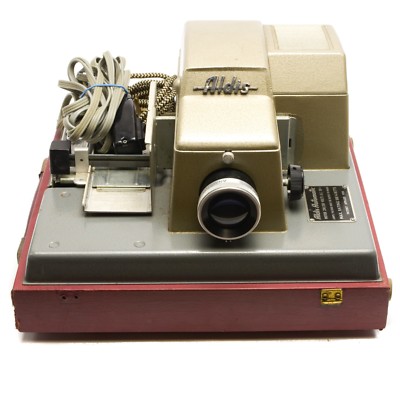 ALDIS AUTOMATIC PROJECTOR, SLIDE VIEWER with 100MM F/2.8 c.1950 | eBay