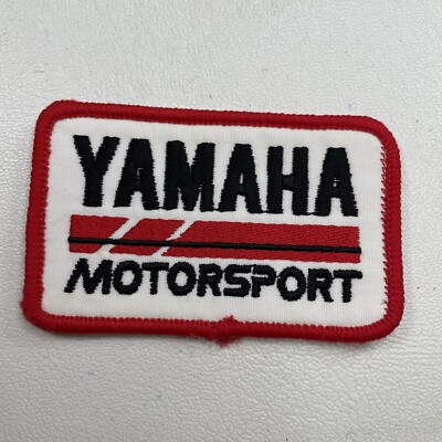 Vtg Motorcycle Racing YAMAHA MOTORSPORT Patch P004 | eBay