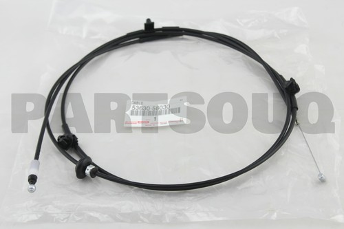 5363058030 Genuine Toyota CABLE ASSY, HOOD LOCK CONTROL 53630-58030 | eBay