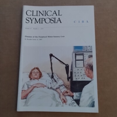 CIBA Clinical Symposia 1985 Frank Netter Illustrations Peripheral Motor ...