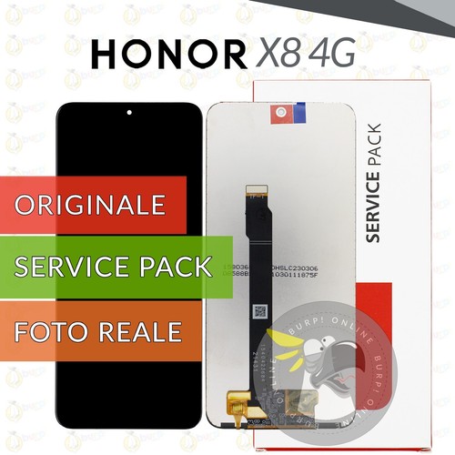 DISPLAY ORIGINALE HONOR X8 4G TFY-LX1 LX2 LX3 L026 L036 SCHERMO LCD VETRO TOUCH | eBay