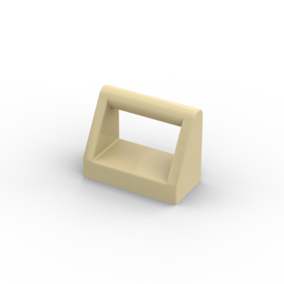 Lego 100x Platte Griff 1x2 plate handle 2432 beige tan SW1 | eBay.de