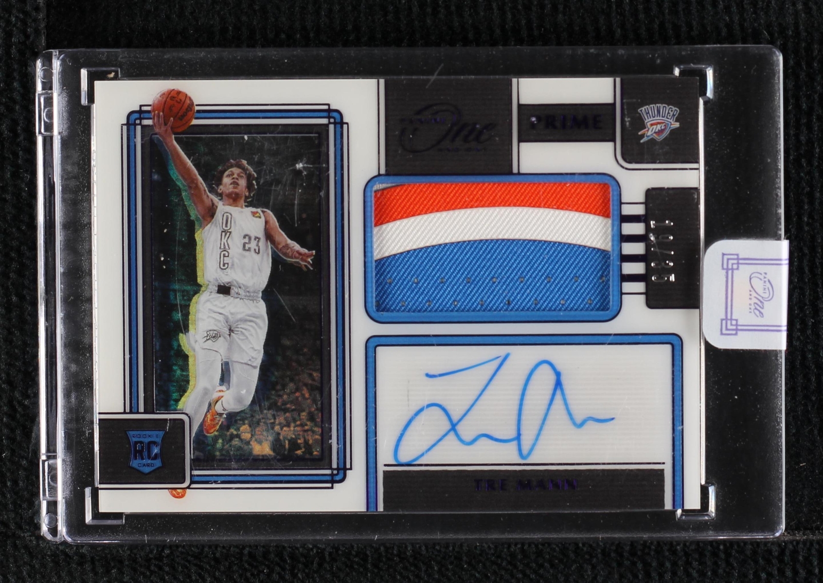 2021-22+Panini+One+and+One+-+Prime+Rookie+Jersey+Autographs+Purple+ ...