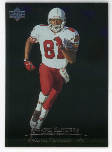 1996 Upper Deck Silver Collection Frank Sanders Card #151 | eBay