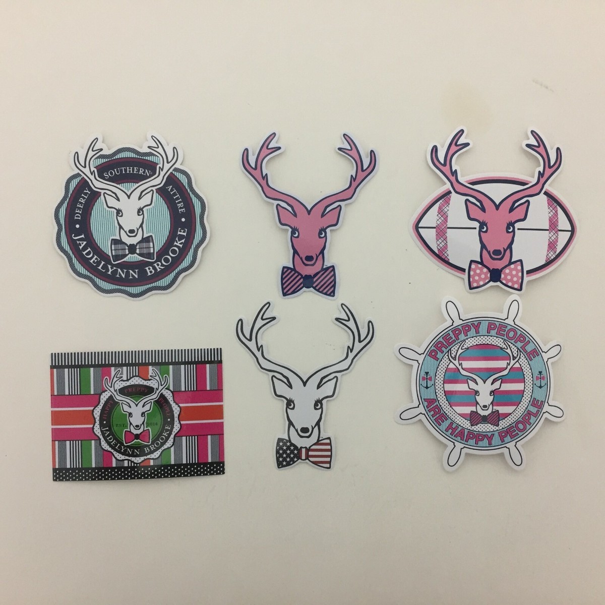 Preppy Brand Stickers