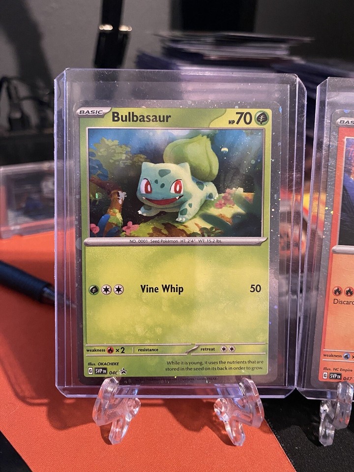 Pokémon 151 Black Star Promo Bulbasaur Squirtle Charmander SVP EN 046 ...