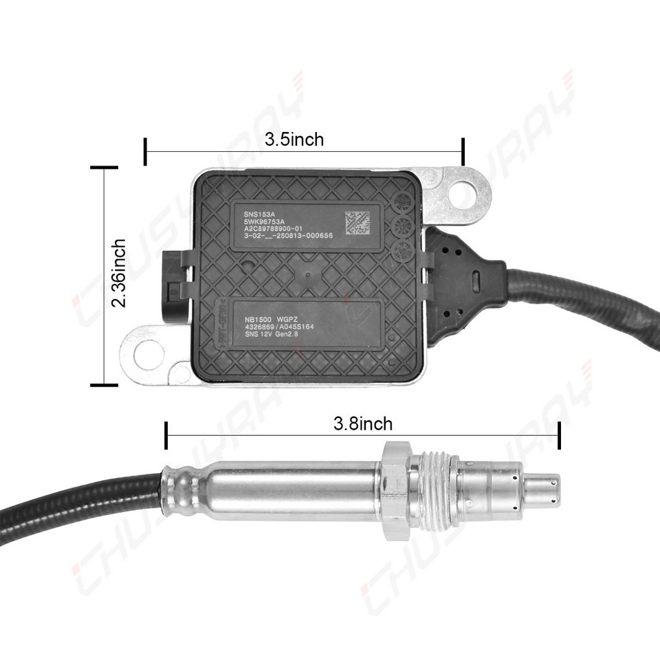 Genuine for Cummins 4326869 NOX Sensor Nitrogen Oxide Replaces 2872947 ...