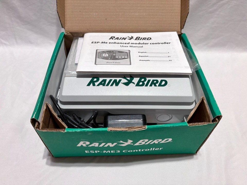 Working Rain Bird RainBird ESP-ME Sprinkler Controller Tested Working ...