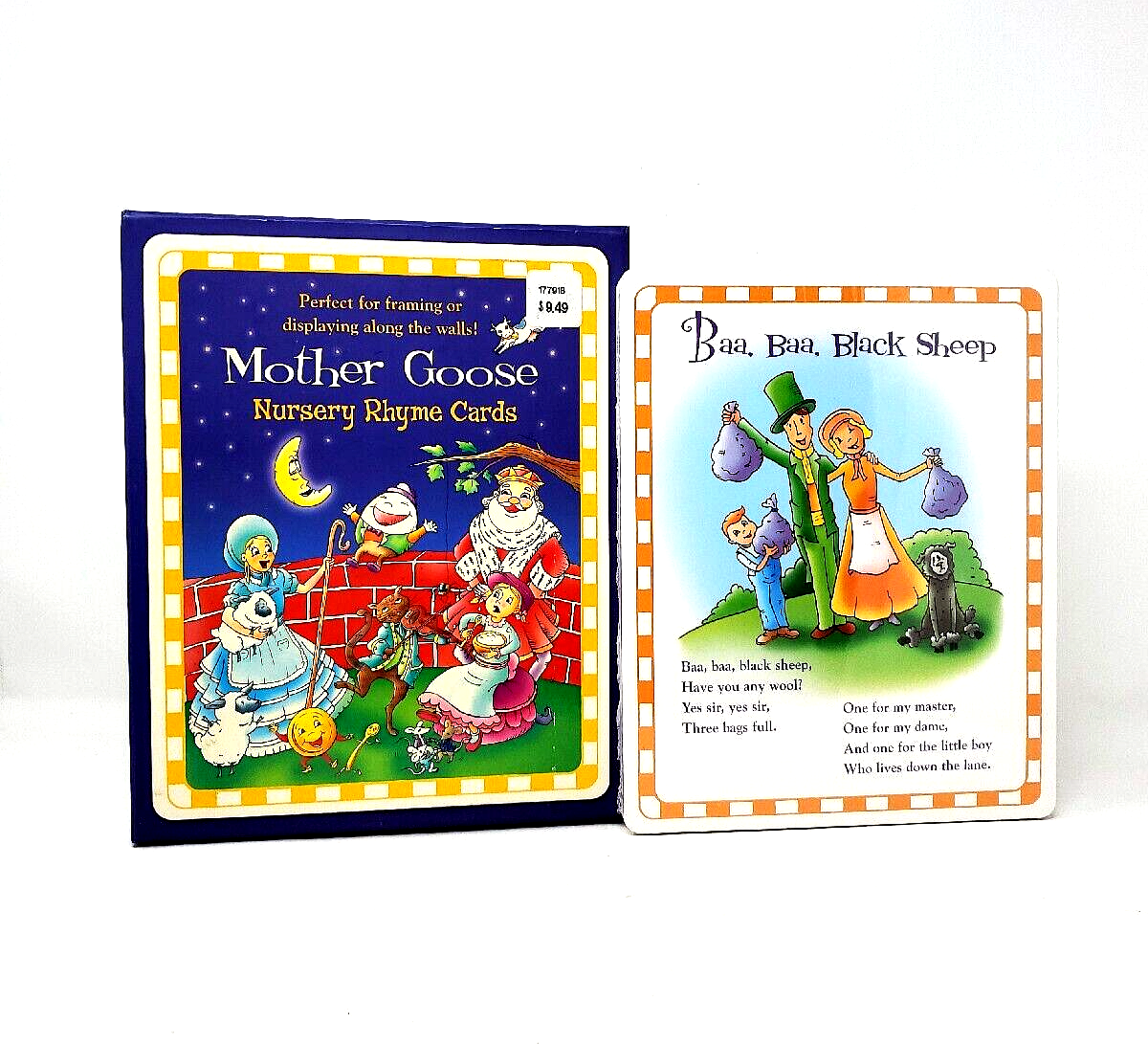 Nursery Rhyme Cards Fall The Leaves Rhyme With Word Card Activity