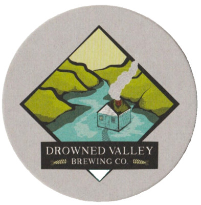 Drowned Valley Brewing Co Beer Coaster Cartersville GA | eBay