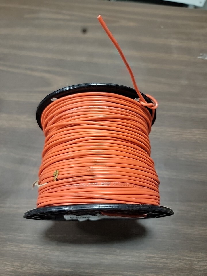 16 AWG THHN Orange 600V Wire E135243-8 500'? | eBay